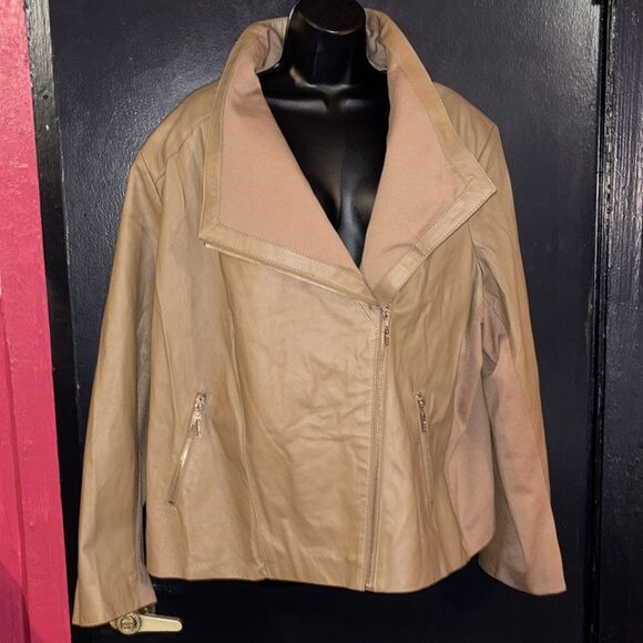 IMAN | Jackets & Coats | Nwt Iman Platinum Collection Camel Tan Genuine ...